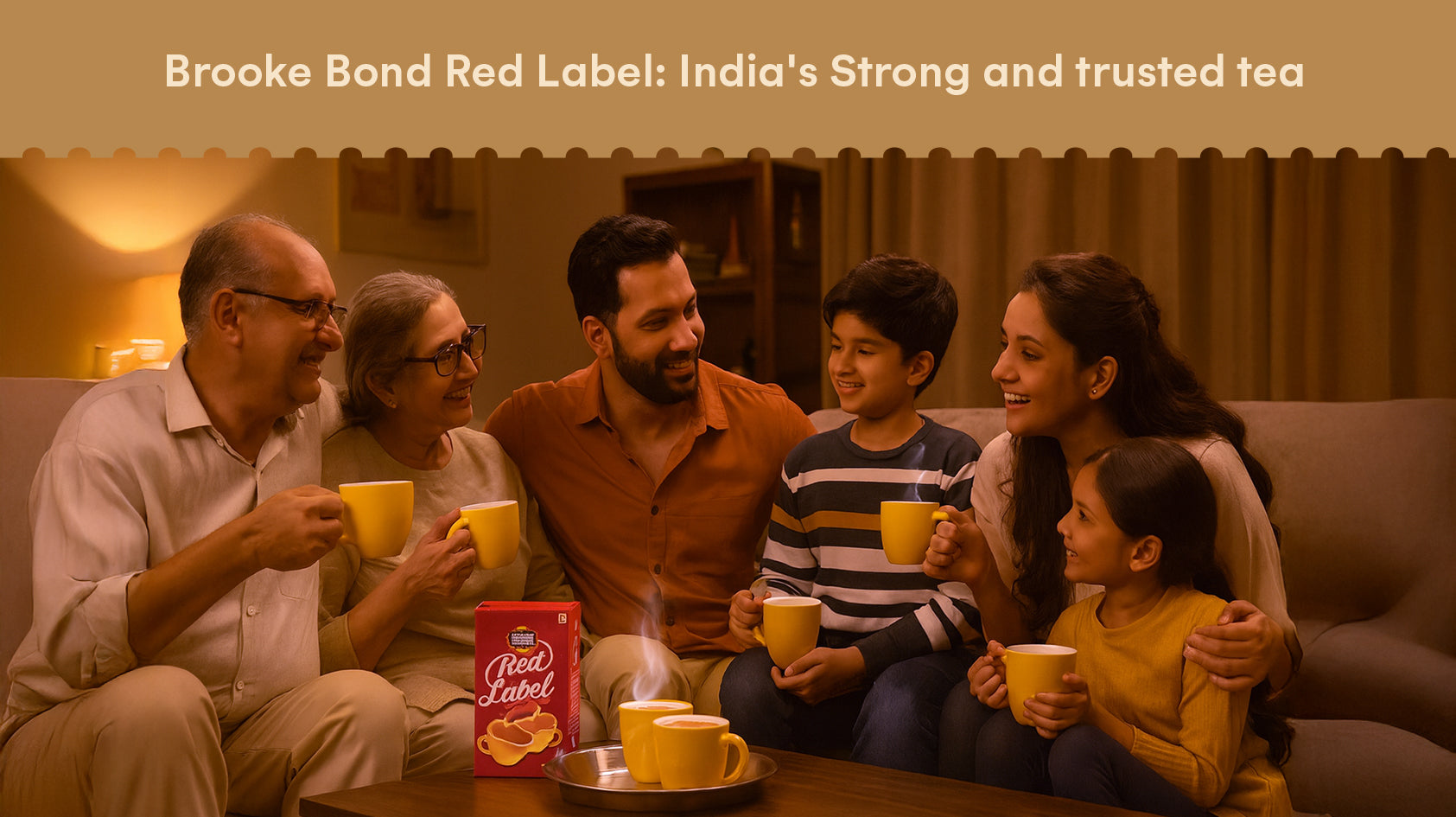 Brooke Bond Red Label: India’s Strong & Trusted Tea