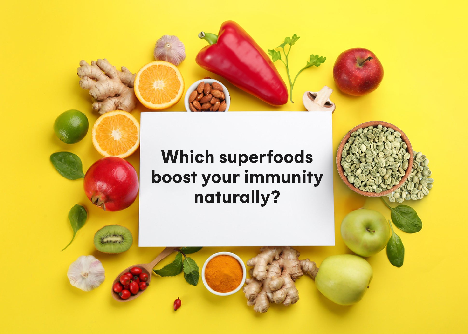 Top 10 Superfoods To Boost Immune System Naturally - Greenbrrew
