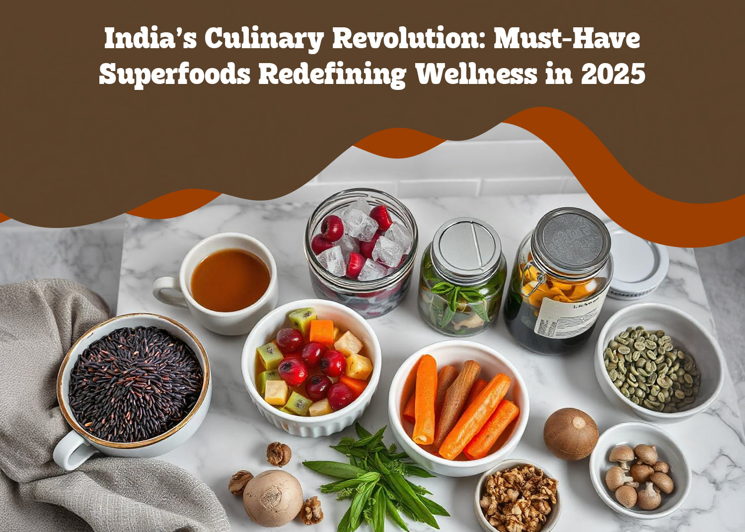 India’s Culinary Revolution: Must-Have Superfoods Redefining Wellness