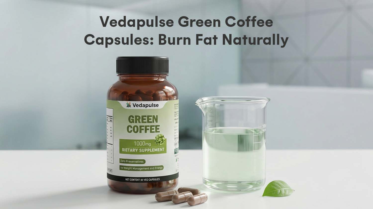 Vedapulse Green Coffee Capsules: Burn Fat Naturally