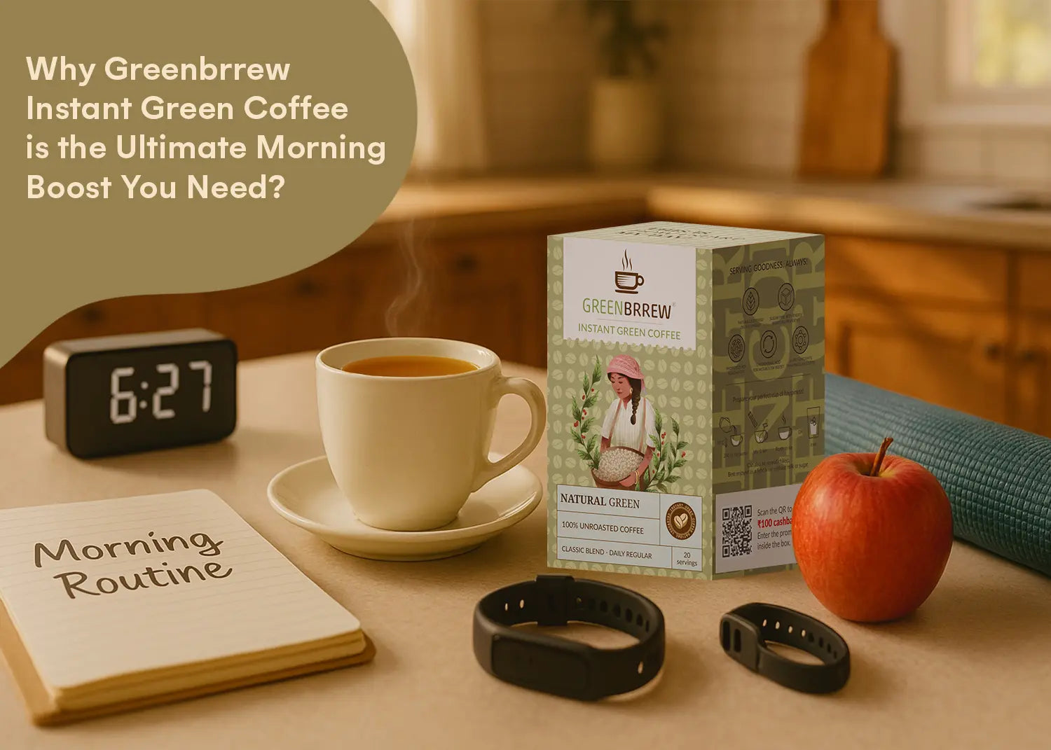 Why Greenbrrew Instant Green Coffee is the Ultimate Morning Boost You